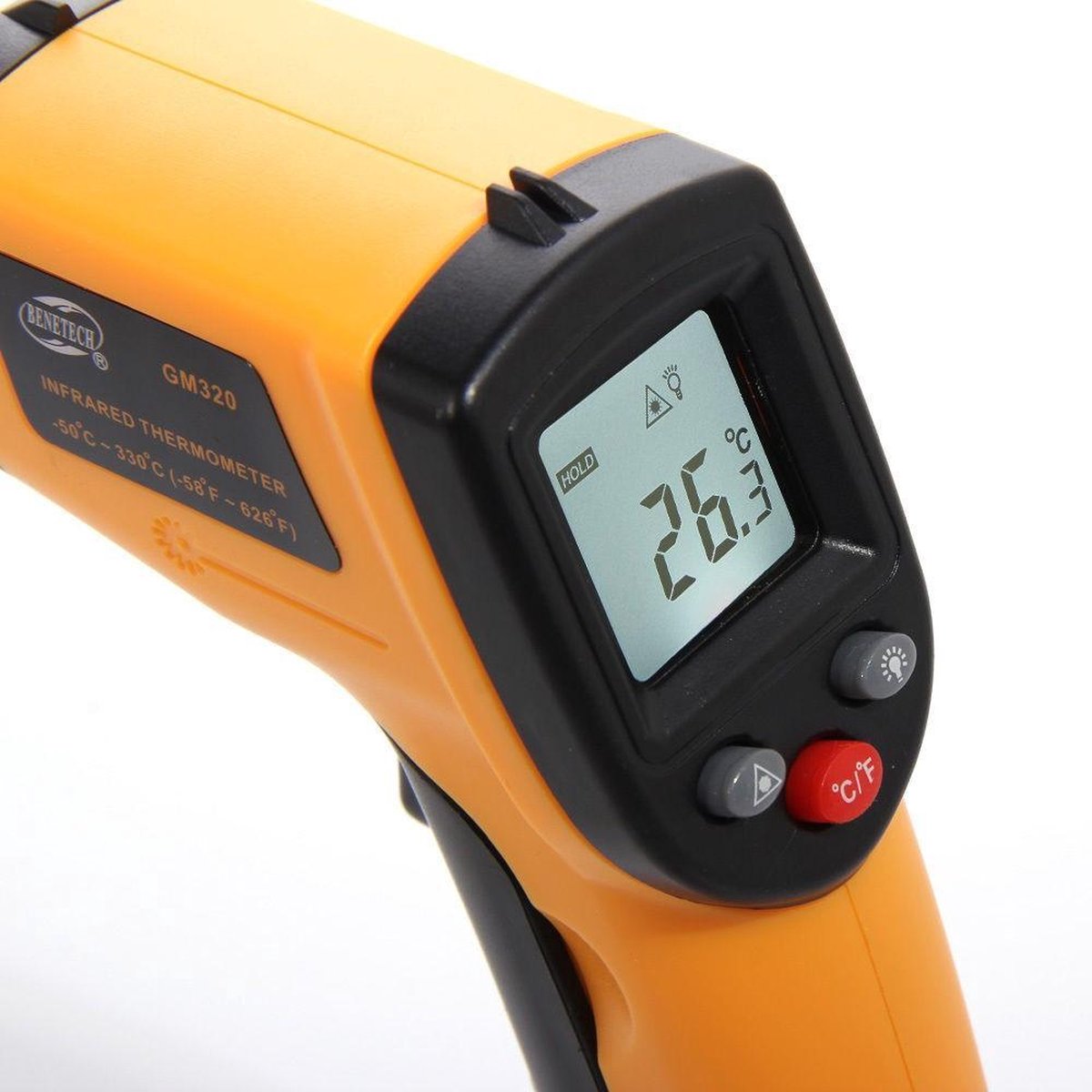 Infrarood Thermometer, Draadloze Temperatuurmeter, -50 tot 330 graden ...