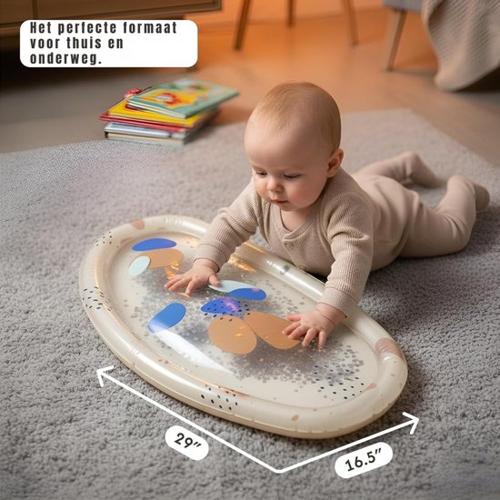 ZMR® Watermat - Speelmat Water - Waterspeelmat Baby - Bruin -‎ 73cm x ...