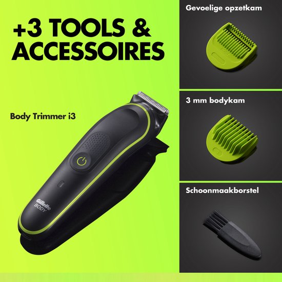 Gillette Labs i3 Body + Intimate Trimmer voor Mannen - SkinFirst ...