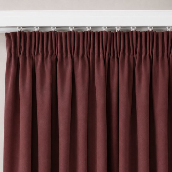 Everyday Elegance Luxe 95% Verduisterend Met Haken - Rood - 132x260 CM ...