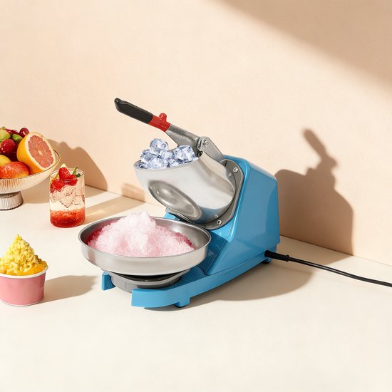 Elektrische Ijscrusher Roestvrij Staal Ijsbereider Smoothie-Maker 65kg ...
