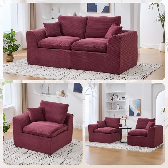HAUSS SPOLE Bank - Tweezits Modern Minimalistisch - Recht - Comfortabel ...