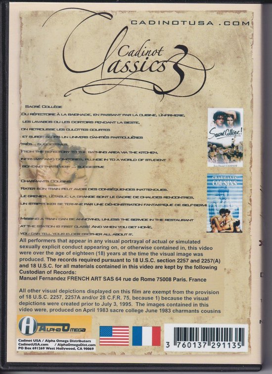 Cadinot Classics 3 - Sacré Collège & Charmants Cousins (Dvd) | Dvd's | bol