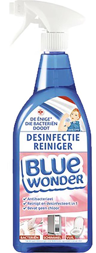 Blue Wonder desinfectie spray - 4 stuks | bol