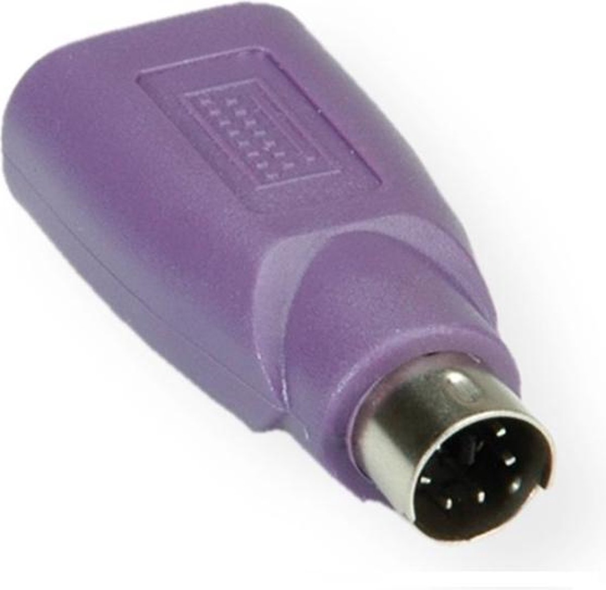 Mini DIN 6-pins PS/2 (m) - USB-A (v) adapter / paars | bol