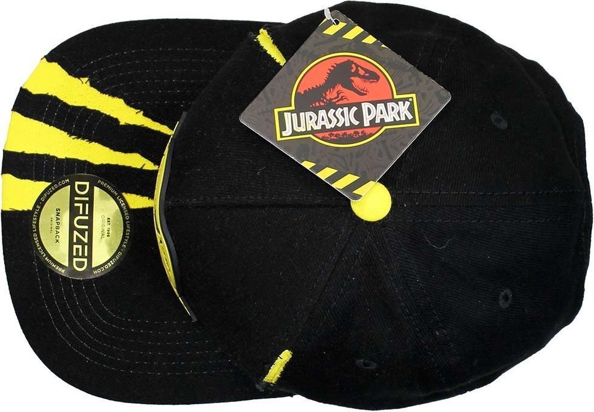 Jurassic Park Ripped Snapback Cap Pet - Officiële Merchandise | bol.com