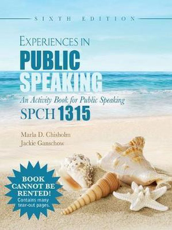 Experiences in Public Speaking | 9781465274366 | Marla Chisholm ...
