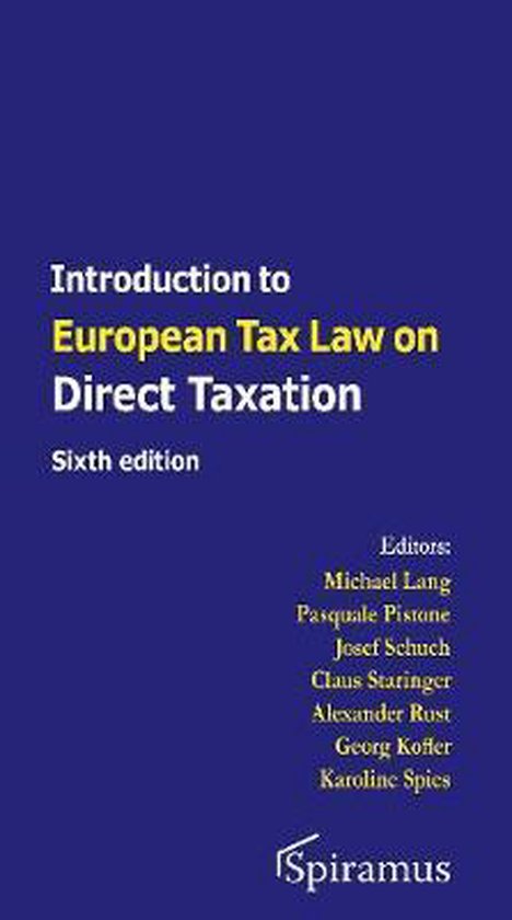 Introduction To European Tax Law 9781913507213 Boeken Bol introduction-to-european-tax-law-9781913507213-boeken-bol