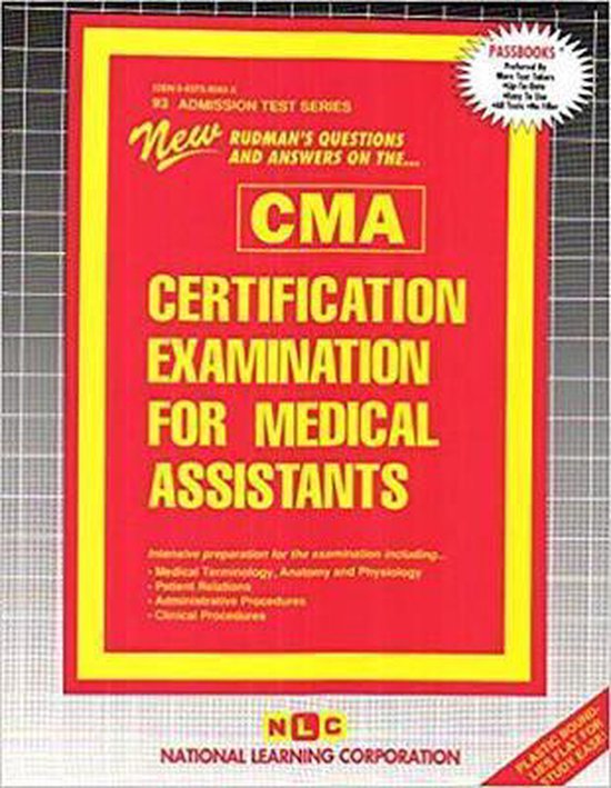 CERTIFICATION EXAMINATION FOR MEDICAL ASSISTANTS (CMA), National ...