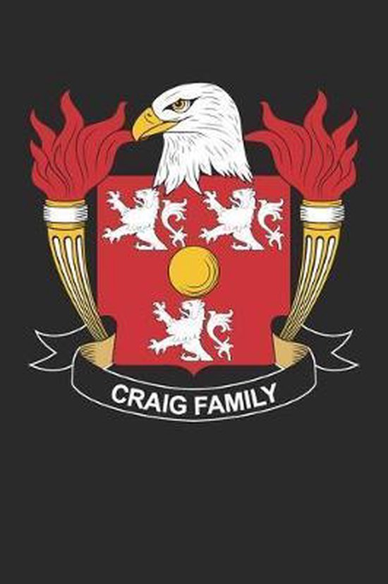 Craig: Craig Coat of Arms and Family Crest Notebook Journal (6 x 9 ...
