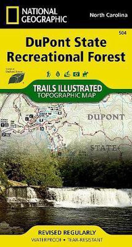 National Geographic Dupont State Recreational Forest Map, National ...
