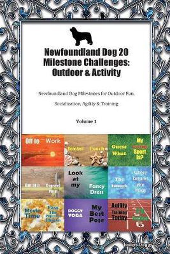 Newfoundland Dog 20 Milestone Challenges, Doggy, Todays | 9781395453596 ...