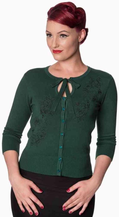 Dancing Days - DELILAH Cardigan - XL - Groen | bol