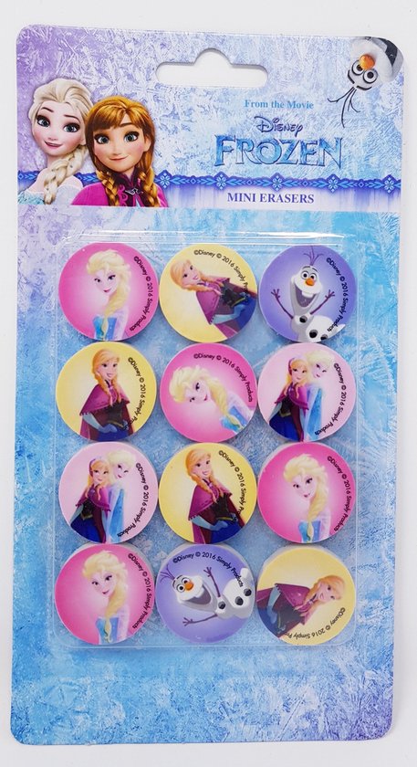 DISNEY FROZEN GUM - 6 GUMMEN MET ELSA ANNA EN OLAF | bol.com