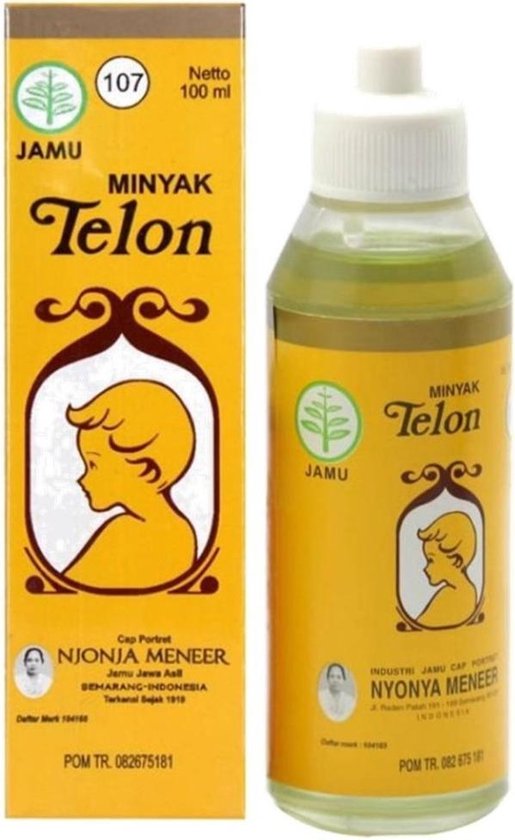 Cap Portret Minyak Telon Nyonya Meneer - 60ml | bol