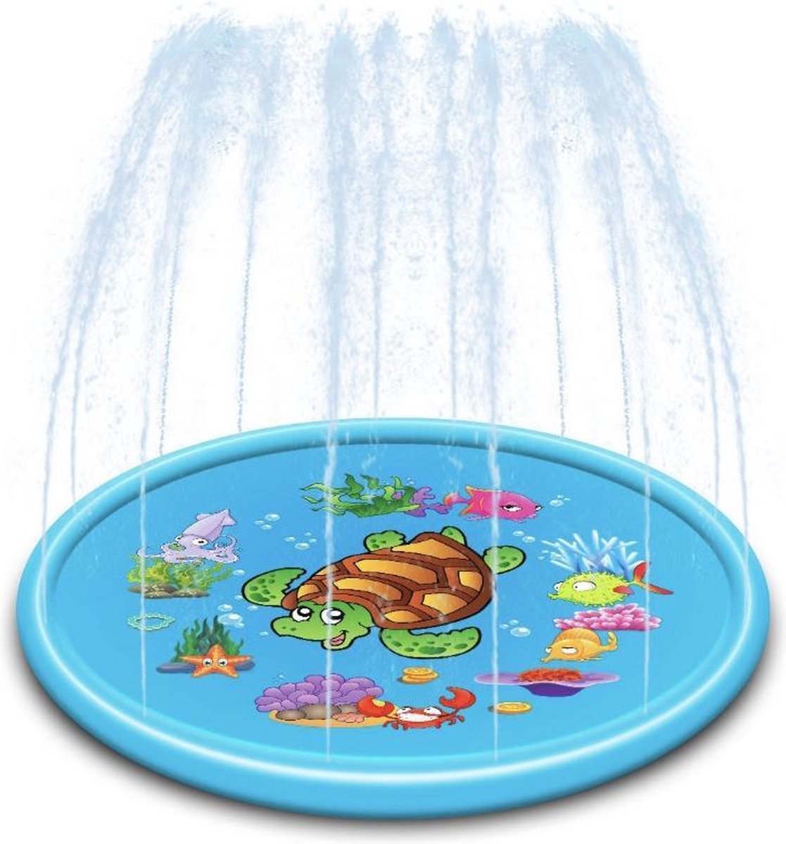 Waterspeelmat - Waterfontein - Watermat - Ø 170 - Zwembad - Opblaasbare ...