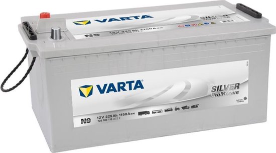 Varta N9 Promotive Super Heavy Duty 12V 225Ah Zuur 725103115 ...