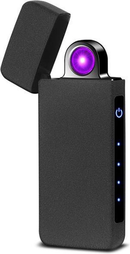 Plasma USB Aansteker Rotation Mat Zwart | bol.com