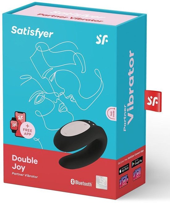 Satisfyer Double Joy Couples Vibrator- Purple | bol.com
