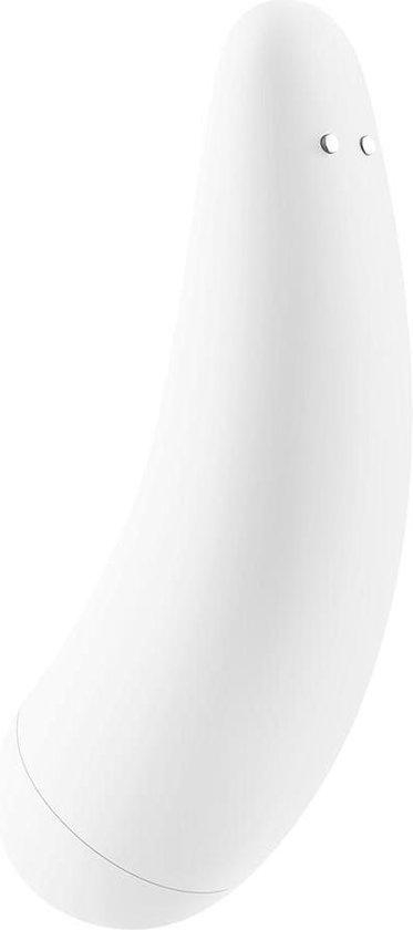 Satisfyer - Curvy 2+ Air Pulse Stimulator + Vibration White | bol.com