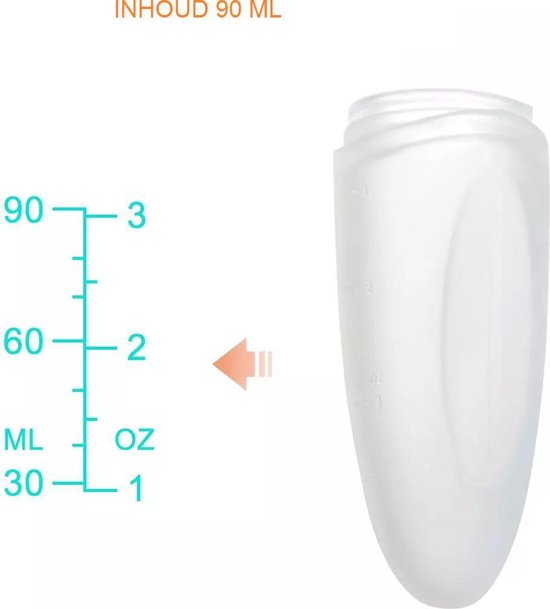 Baby Knijpfles 90ml met Siliconen Lepel Groen - Papfles - BPA Vrij ...