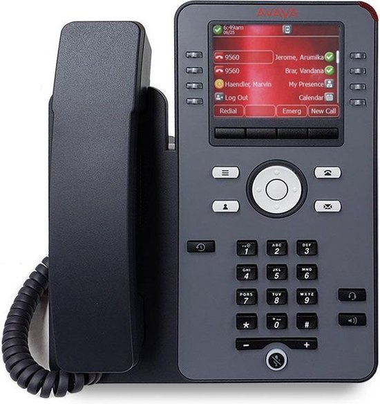Avaya J179 IP telefoon - Zwart - GEEN voedingsadapter | bol.com