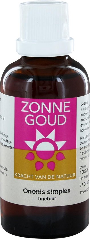 Zonnegoud - Ononis simplex tinctuur - 50 milliliter | bol.com