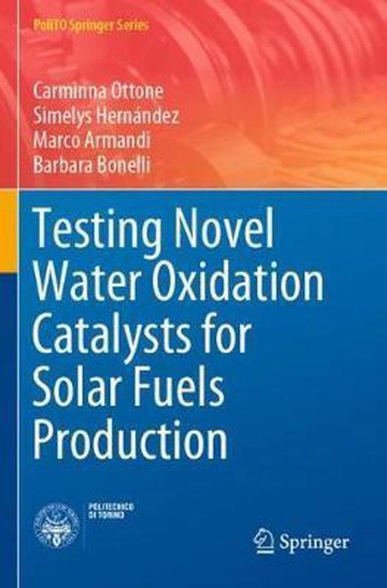 Testing Novel Water Oxidation Catalysts for Solar Fuels Production ...