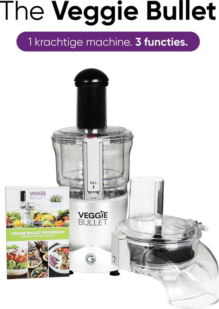 Nutribullet Blender - Veggie Bullet - Keukenmachine - Snijmachine ...