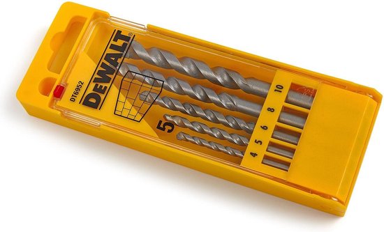 DeWALT DT6952 Steenborenset 5-delig | bol
