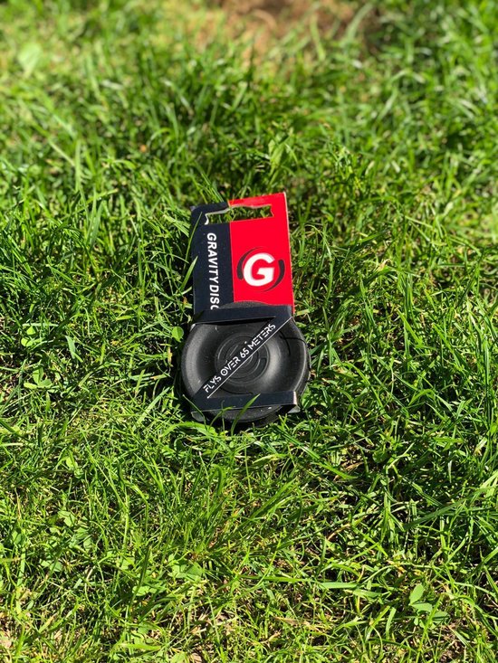 Gravity Disc - Frisbee - Mini Frisbee - Zwart | bol.com