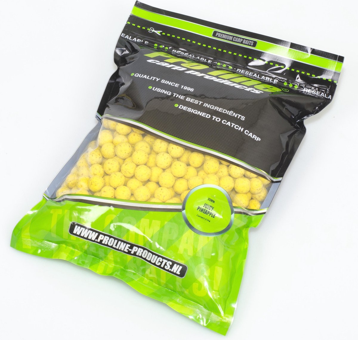 Pro Line Juicy Pineapple - Boilies - 20 mm - 2.5 kg | bol