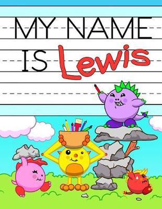My Name is Lewis, Big Red Button | 9781686395970 | Boeken | bol.com