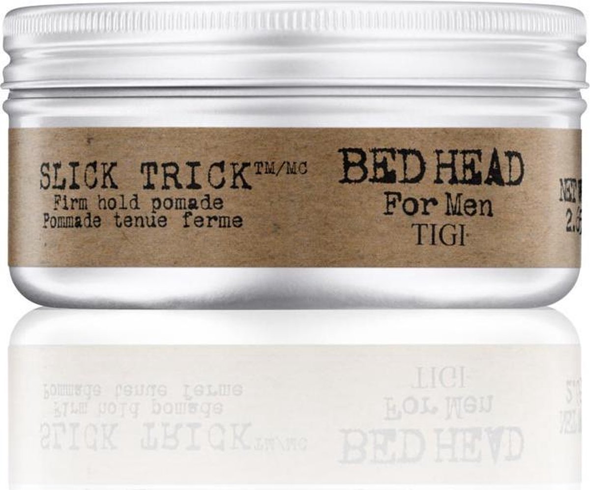 Tigi - Bed Head - For Men - Slick Trick Pomade - Pomade - 75 gr | bol.com