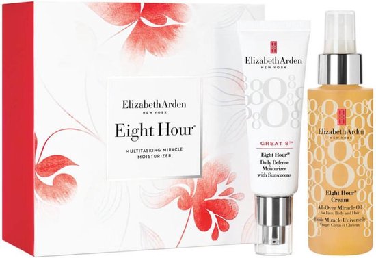 Elizabeth Arden Eight Hour Multitasking Miracle Moisturizer Gift set ...