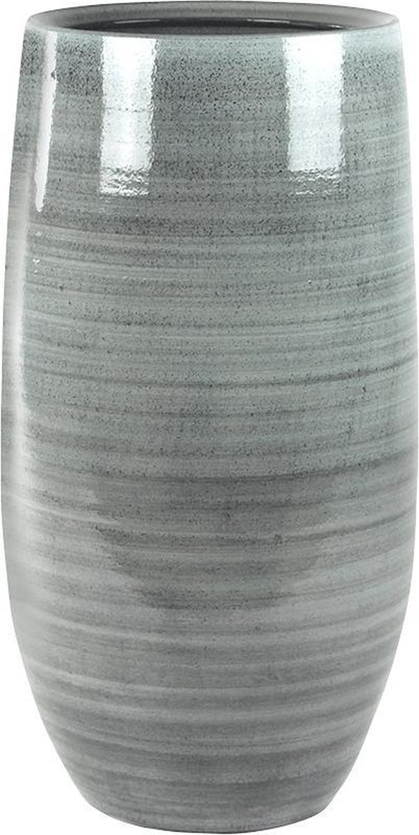 Hoge pot cresta ice blue bloempot binnen 31 cm | bol.com