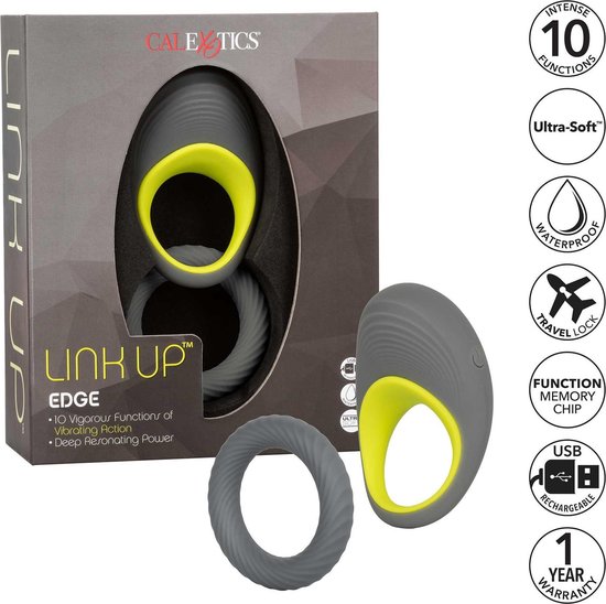 CalExotics - Link Up Edge - Rings Grijs | bol.com