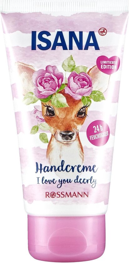 ISANA Handcreme i love you deerly (75 ml) | bol