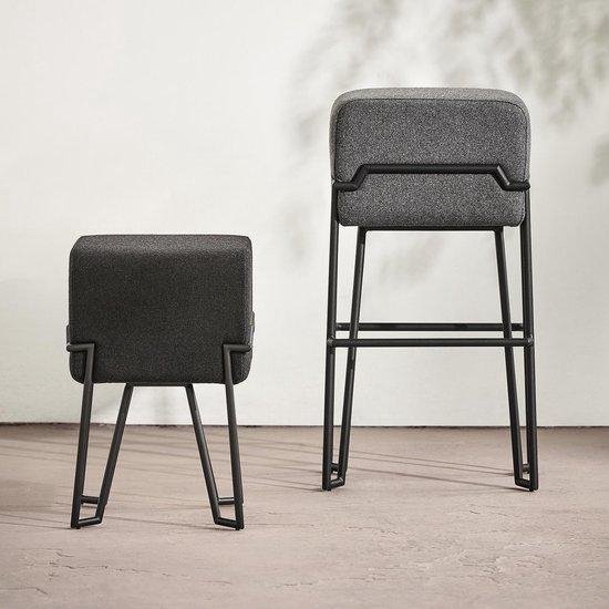 Puik Design - Bokk - Barkruk - Zwart Vilt | bol.com