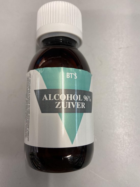 BTS Alcohol Zuiver 96% - Reinigen, desinfecteren, tincturen, extracten ...