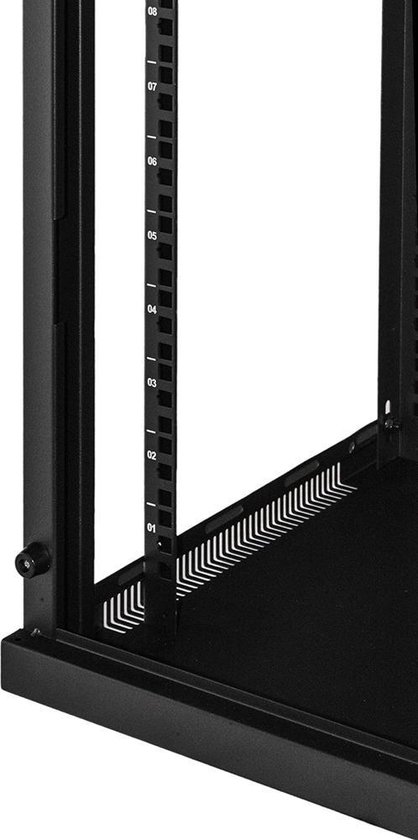 Link Accessori LK1909UN rack 9U Wandrek Zwart | bol.com