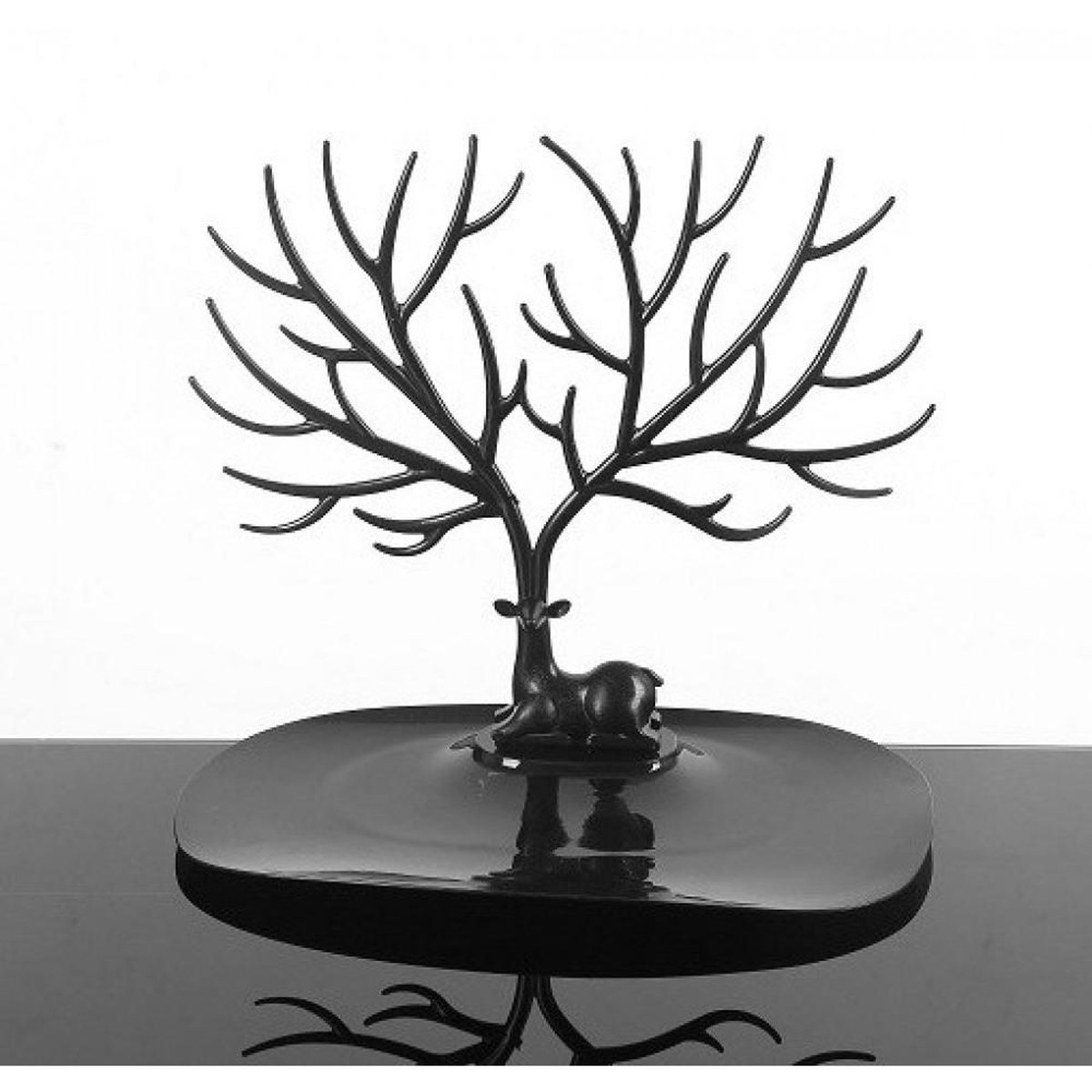 Sieraden standaard Zwart/ Display stand Deer Antler Oorbellenrekje ...