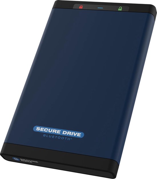 SecureDrive BT 500GB HDD - Mobile App authenticatie - FIPS 140-2 Level 3 validated | bol.com