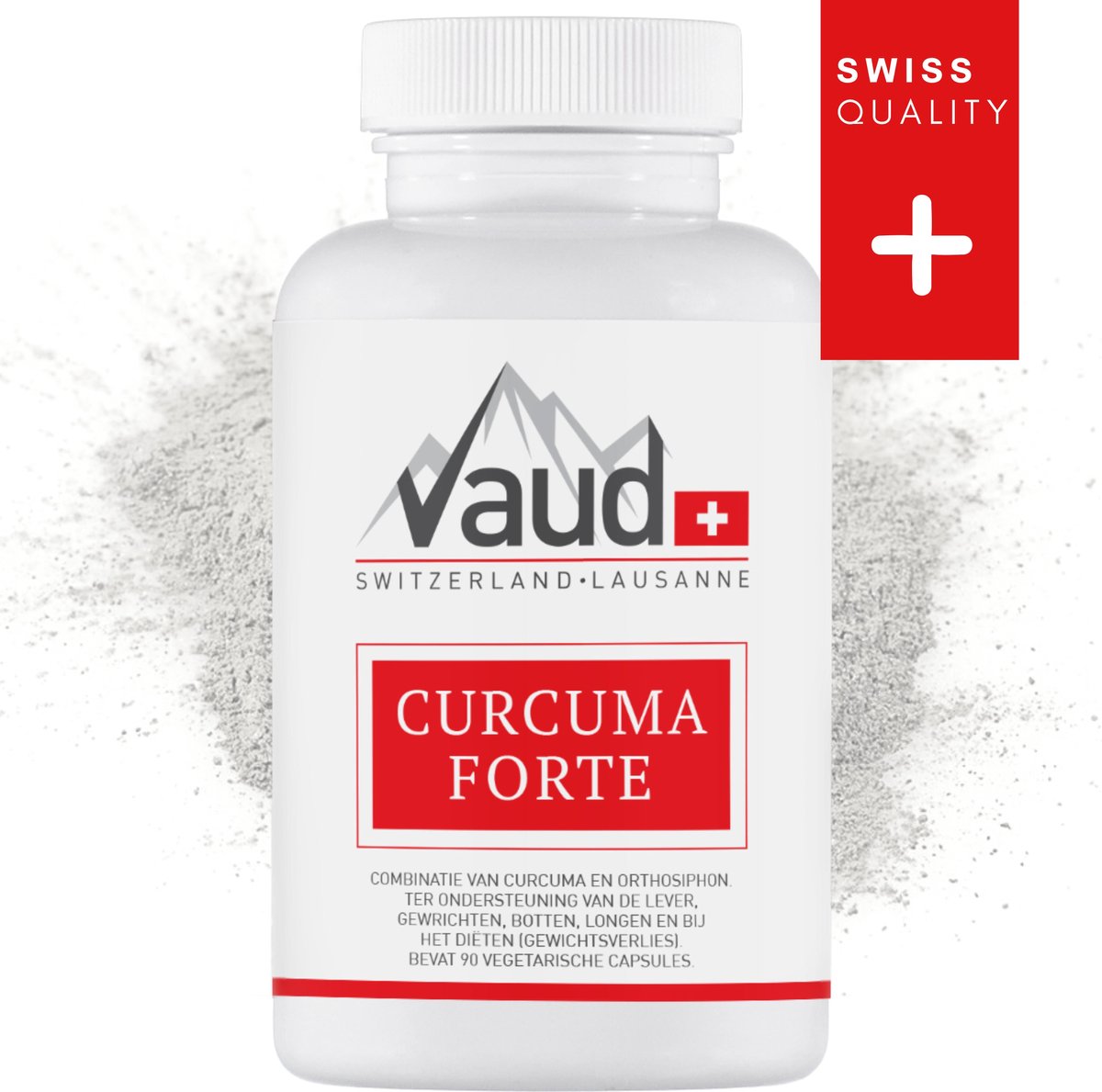 Vaud | Curcuma Forte | Curcuma | Capsules de curcuma | 90 gélules ...