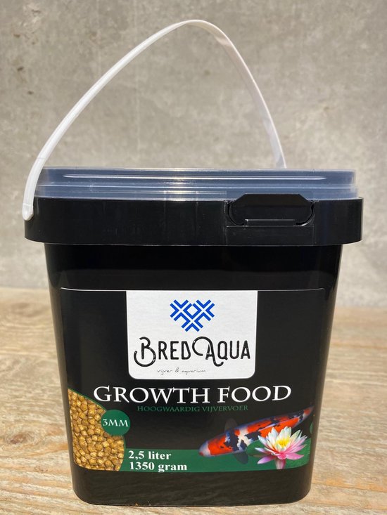 Premium Growth Food 6 mm 5000 ml / 500 cl / 5 liter - Vissenvoer ...