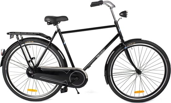 Wheelerz opafiets heren 28 inch zwart | rijklaar | bol.com