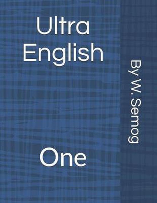 Ultra English- Ultra English | 9781793121561 | W Semog | Boeken | bol