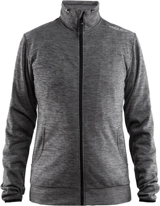 Craft Leisure Jacket W 1901691 - Darkgrey melange - S | bol