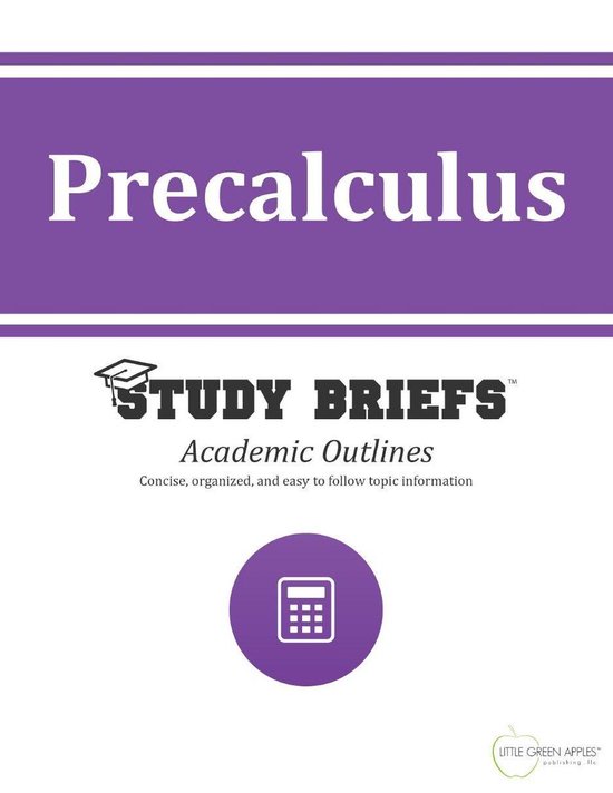 Precalculus (ebook), Little Green Apples Publishing, LLC ...