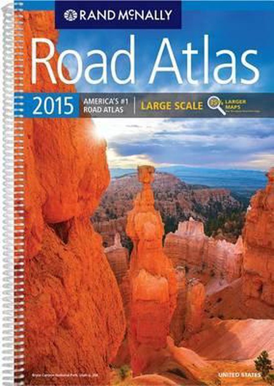 2015 Large Scale Road Atlas USA, Rand McNally | 9780528011498 | Boeken ...